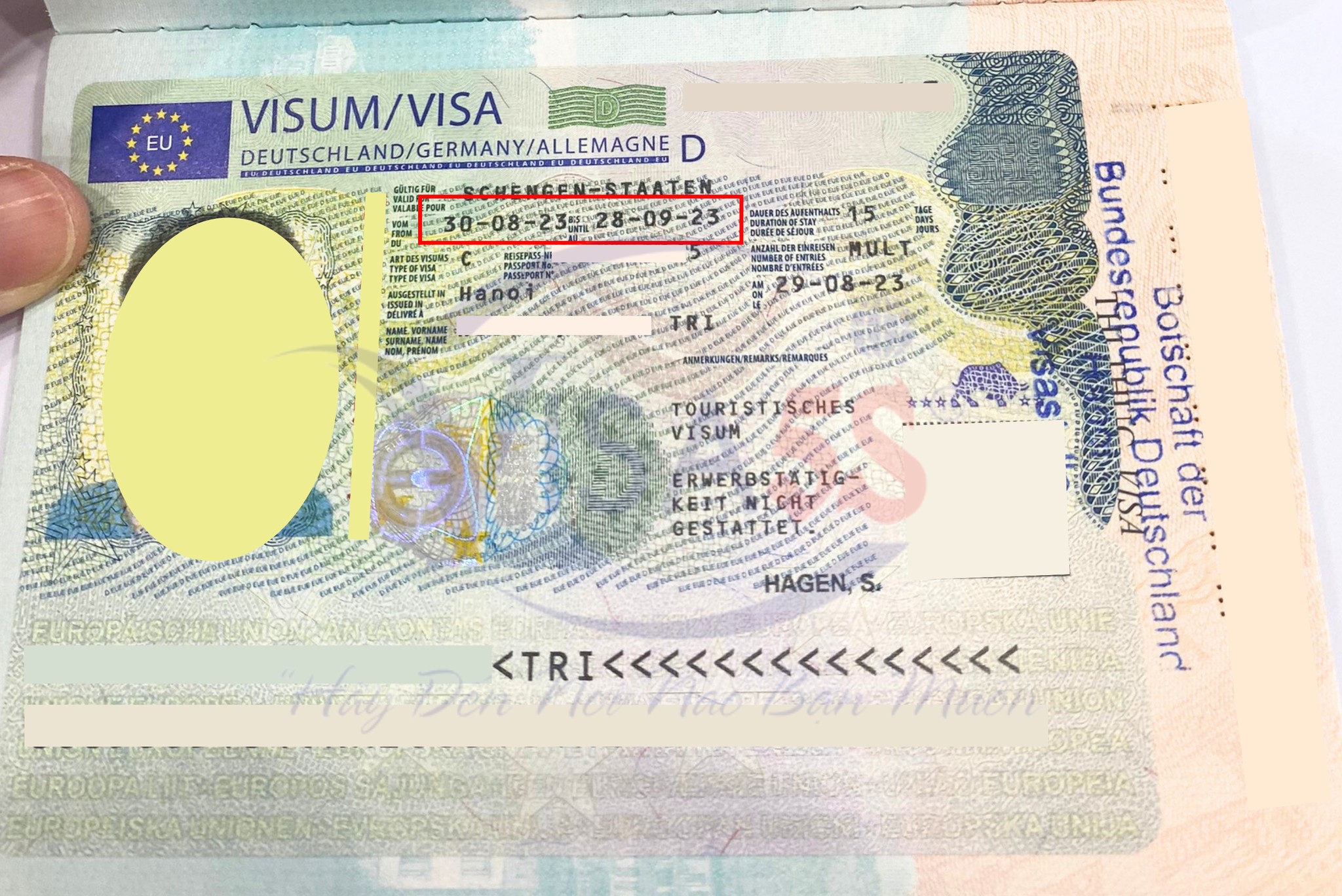 Visa Đức loại D là gì? Điều kiện và thủ tục xin visa Visa5s