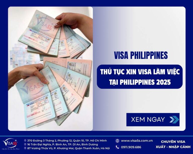 Visa philippines 2026: Điều kiện , Quy trình mới nhất